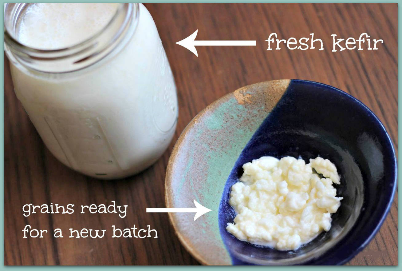 How To Make Kefir Using Kefir Grains - Simply and Naturally