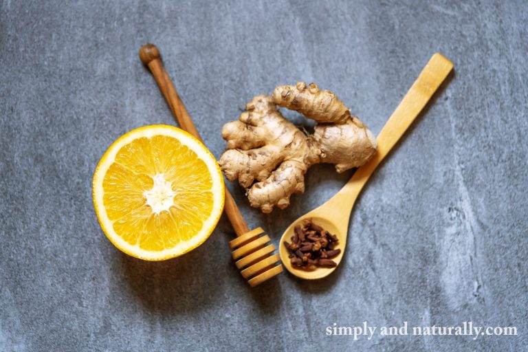 Clove Ginger Orange Tea Recipe - Simply and Naturally