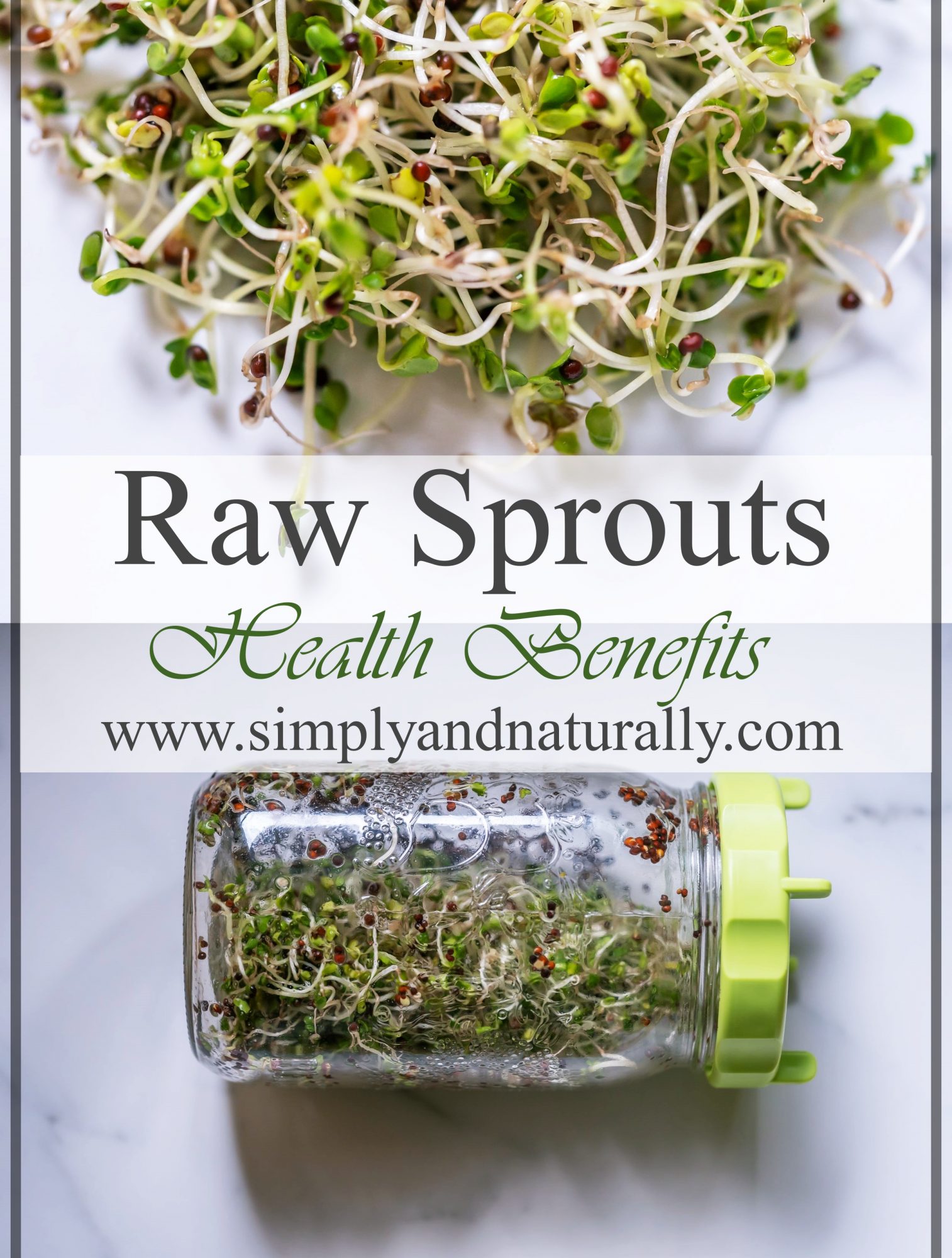 Raw Sprouts and Health Benefits - Simply and Naturally